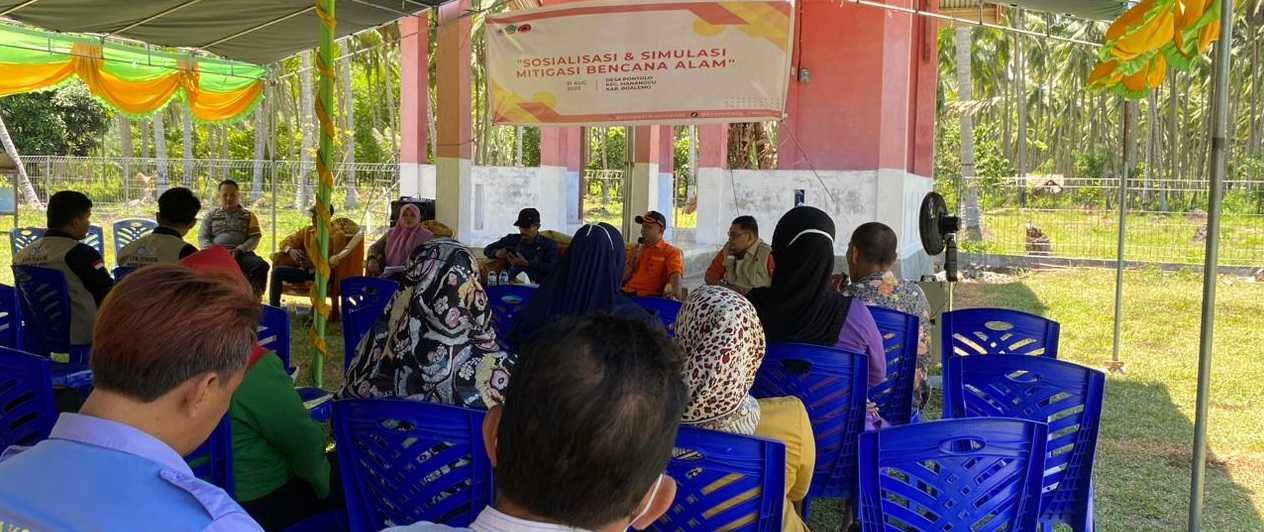 Kkn T Desa Pontolo Masyarakat Diberikan Sosiaisasi Mitagasi Bencana